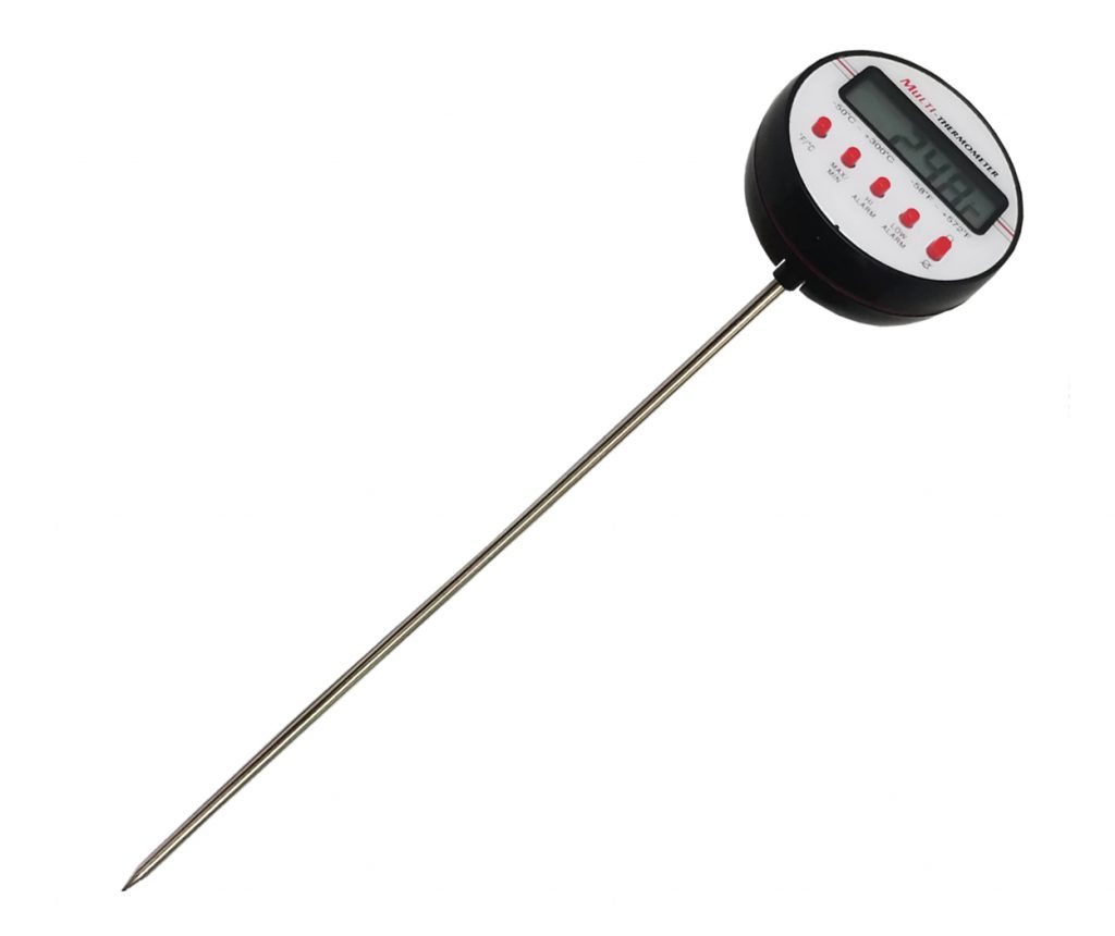 ST-9292B | Adjustable Head Digital Stem Thermometer with Alarm Function ...