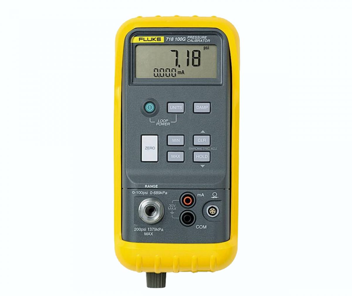 Fluke 719 | Electric Pressure Calibrator - GYMA Instruments Corporation ...